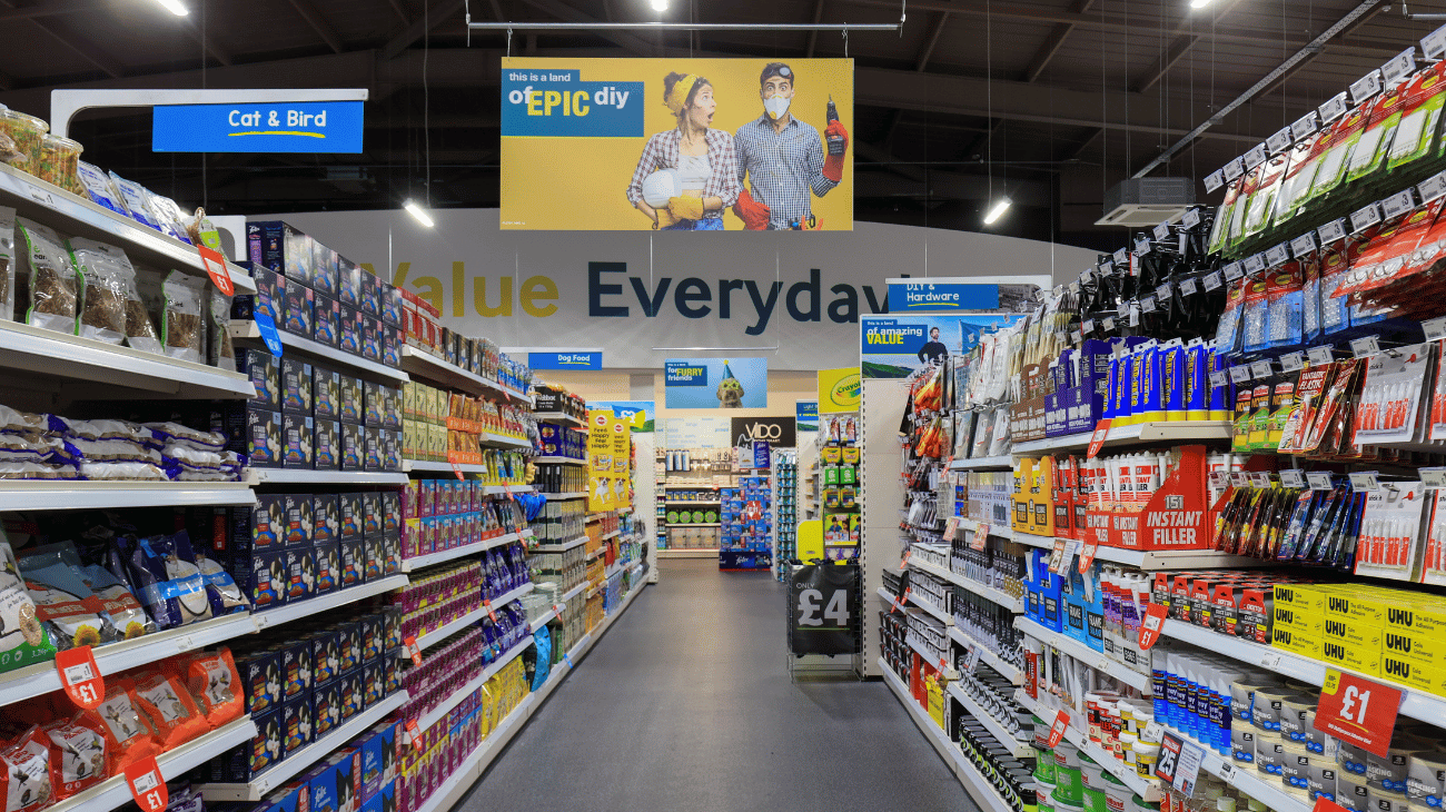 Poundland Flagship Store Openings Case Study by Mauveworx